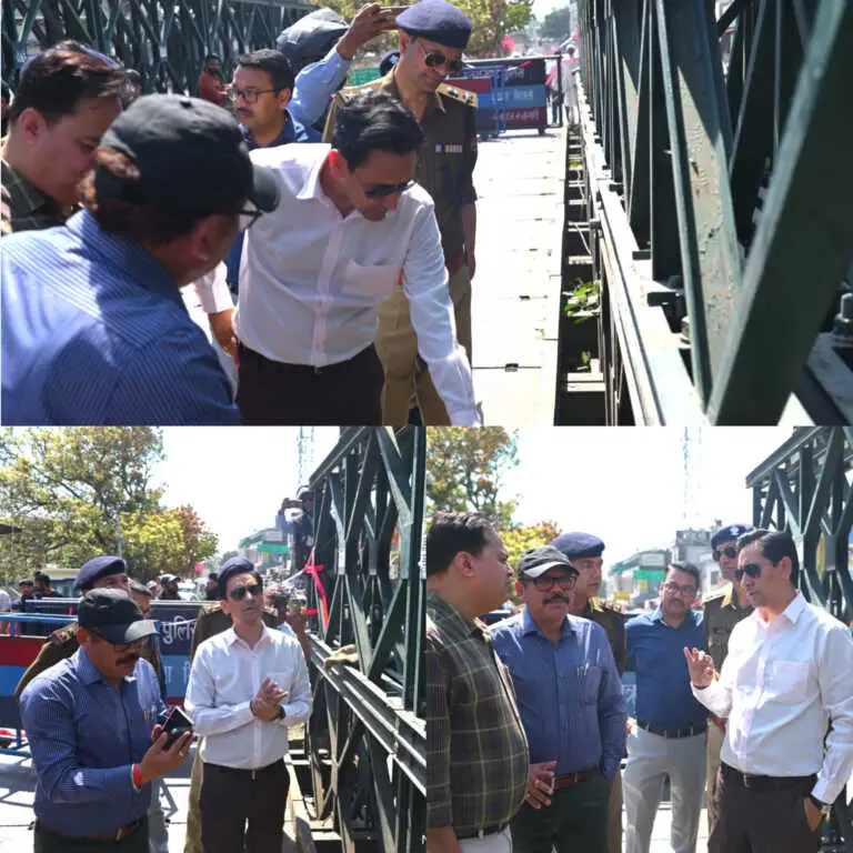 सीसीटीवी से वैली ब्रिज की निगरानी की जाएगी: आयुक्त दीपक रावत - The Pigeon Post